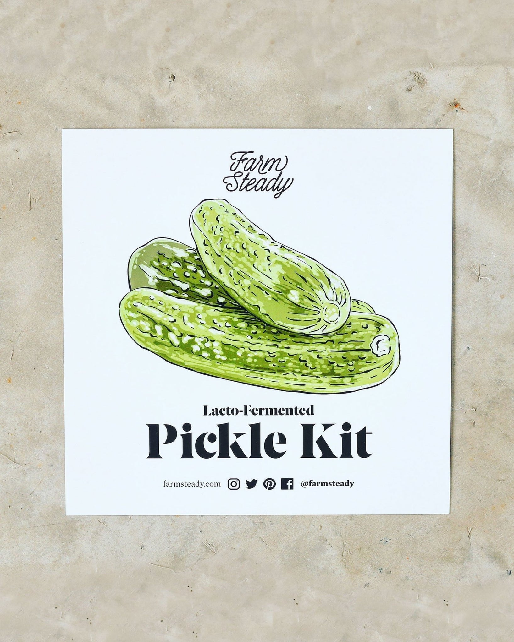 Lacto Pickle Kit — FarmSteady